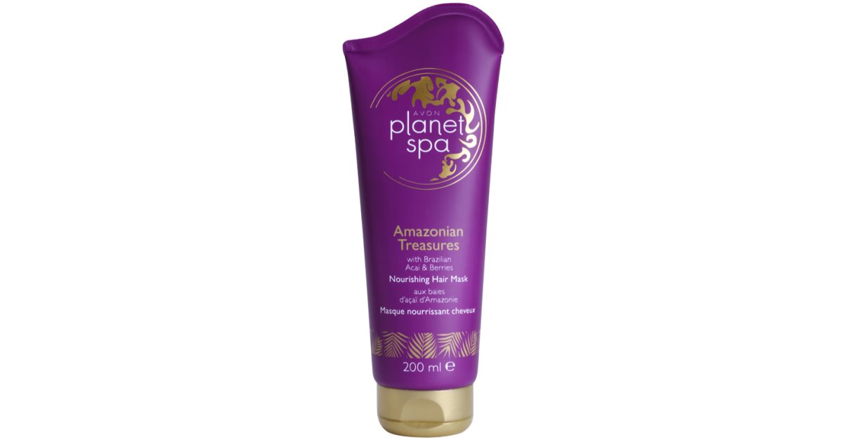 Avon Planet Spa Amazonian Treasures maseczka odżywcza do włosów