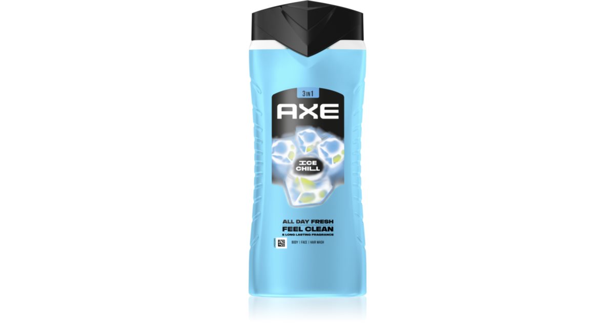 Axe Ice Chill gel de douche visage, corps et cheveux | notino.fr