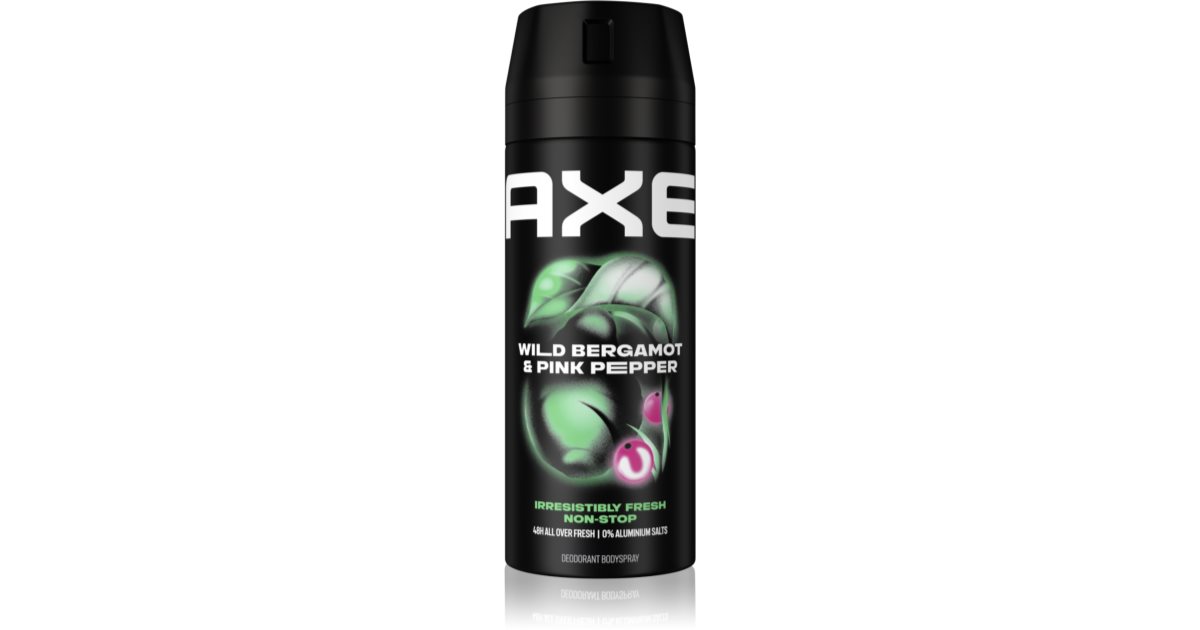 Axe Wild Fresh Bergamot & Pink Pepper Deodorant and Bodyspray | notino.ie