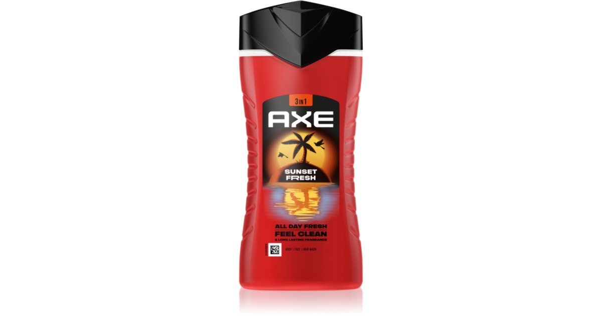 Axe Sunset Fresh Shower Gel tusfürdő gél 3 az 1-ben | notino.hu