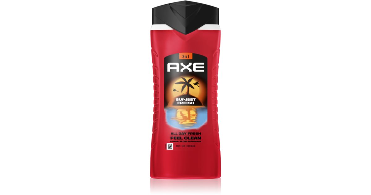 Axe Sunset Fresh gel de douche visage, corps et cheveux | notino.fr