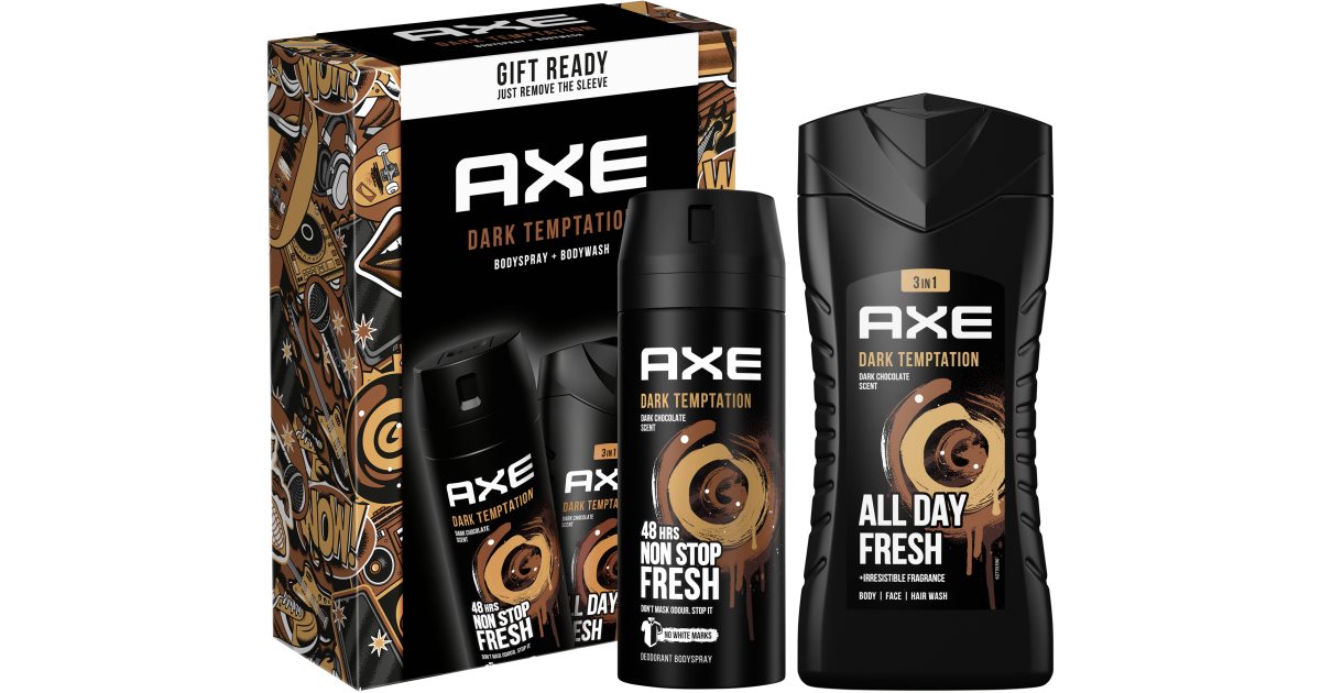 Axe Dark Temptation coffret para corpo para homens | notino.pt