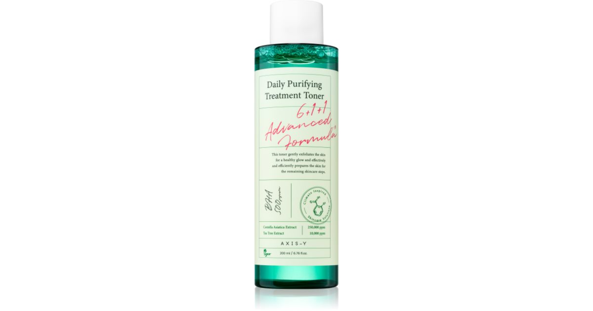 AXIS-Y 6+1+1 Advanced Formula Daily Purifying Treatment Toner deep ...