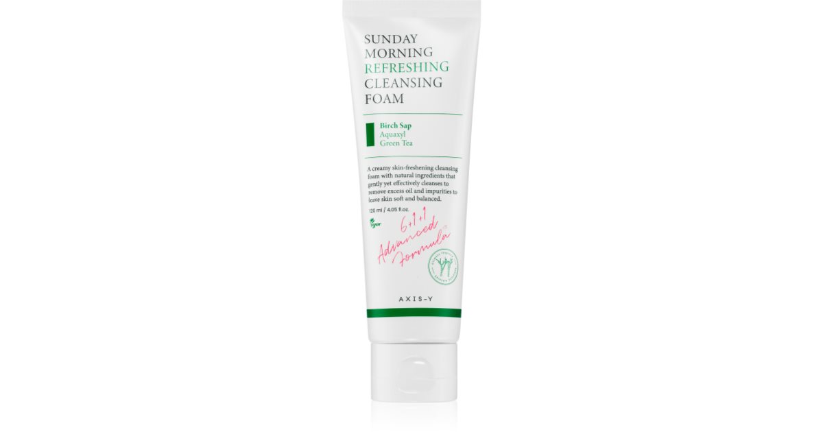 AXIS-Y 6+1+1 Advanced Formula Sunday Morning Refreshing Cleansing Foam ...