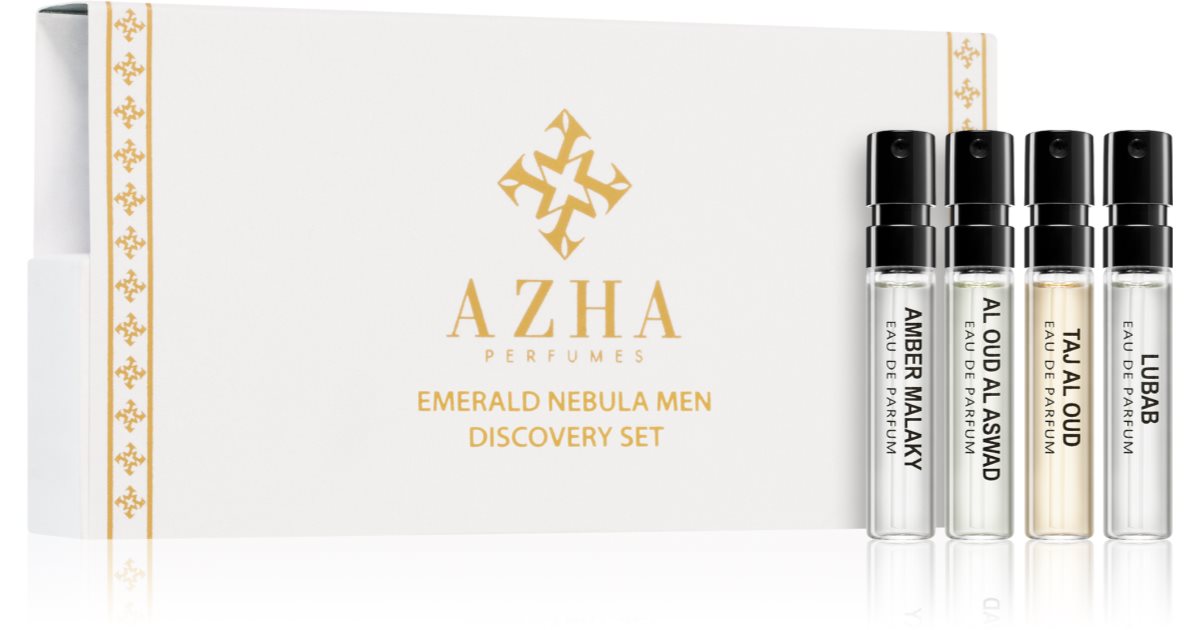 AZHA Perfumes Emerald Nebula Men Discovery Set set for men | notino.ie