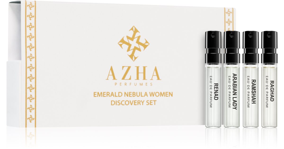 AZHA Perfumes Emerald Nebula Women Discovery Set ensemble pour femme ...