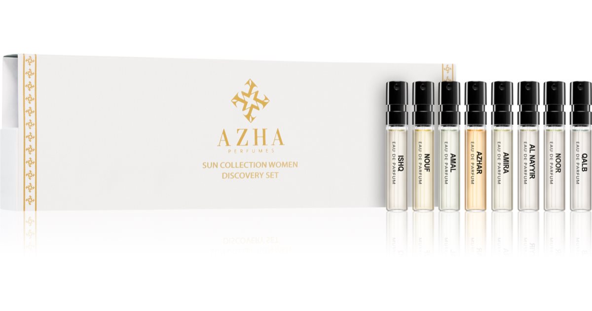 AZHA Perfumes Sun Collection Women Discovery Set szett hölgyeknek ...