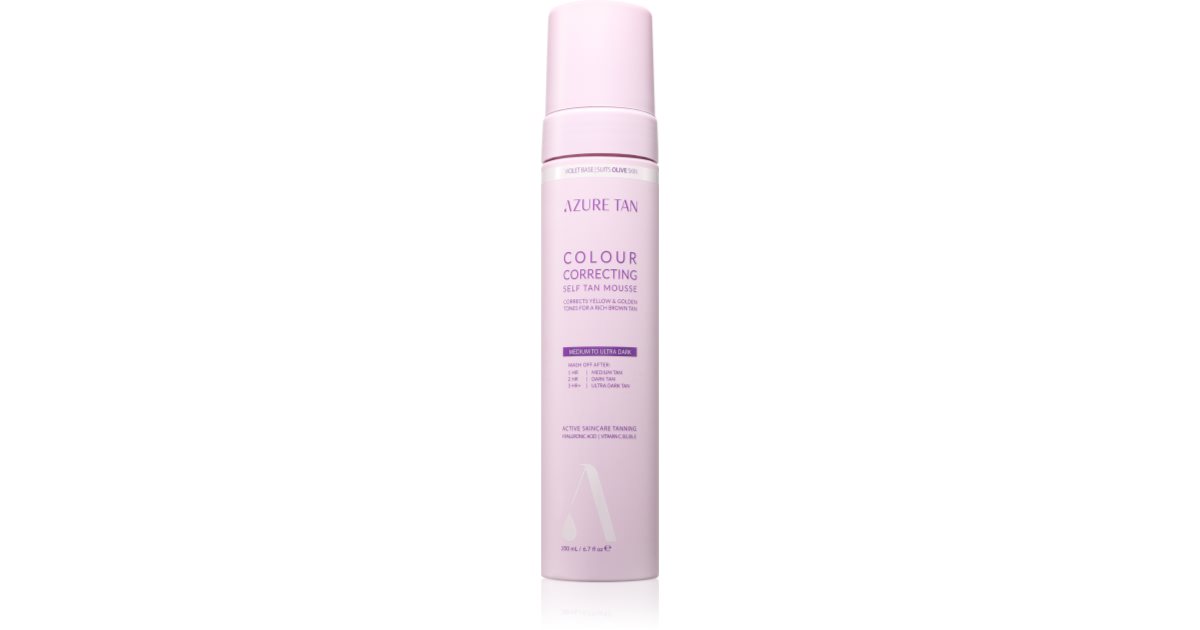 Azure Tan Violet Base Self-Tanning Mousse for the body | notino.ie