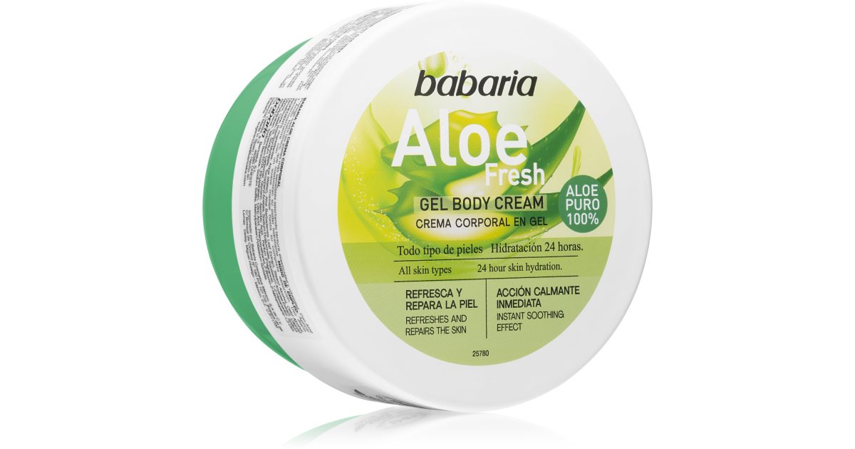 Babaria Aloe Vera hydrating body gel for all types of skin | notino.co.uk