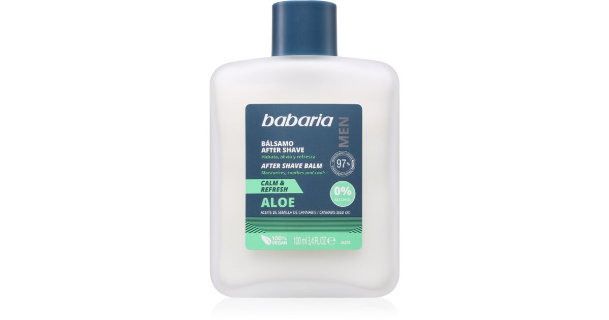 Babaria Aloe Vera refreshing after shave splash with aloe vera | notino ...