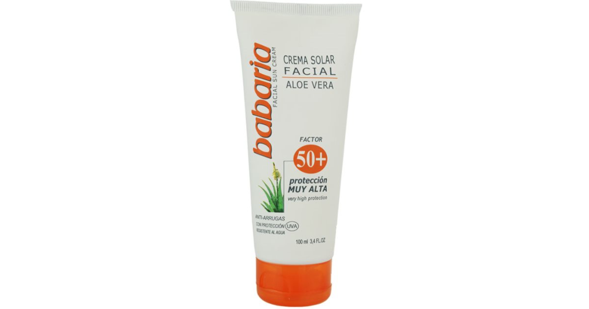 Babaria Sun Face creme solar SPF 50+ | notino.pt