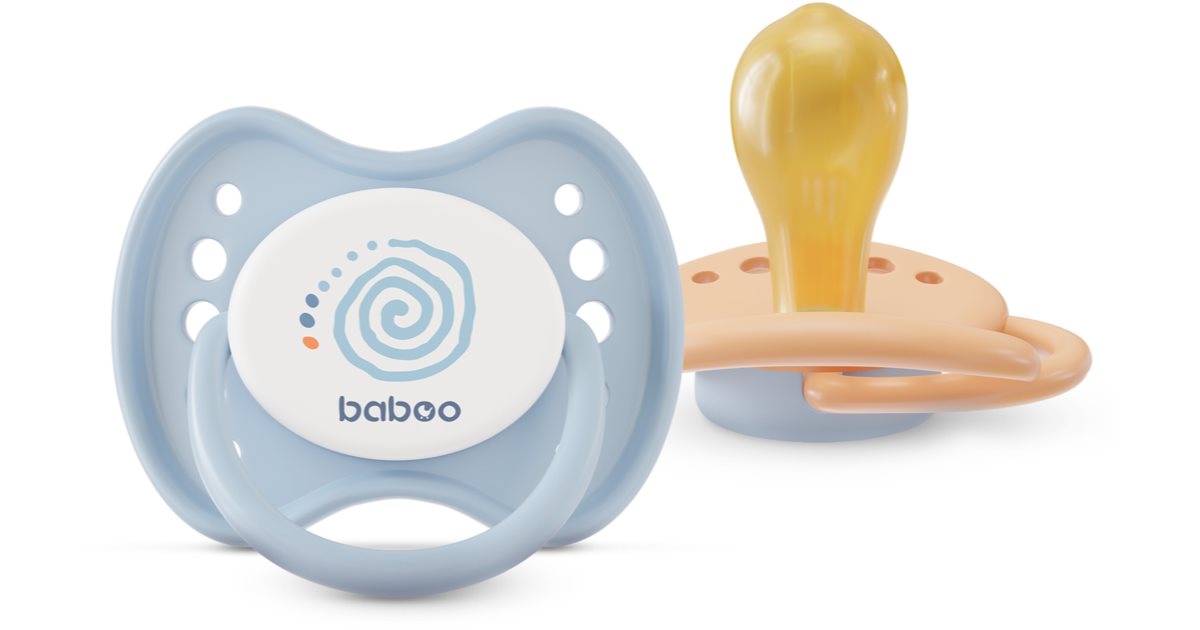 Baboo Soothers Round Latex with Case пустушка | notino.ua