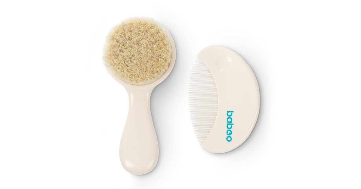 Baboo Baby Hair Brush and Comb Set Set für das Haar ️ notino.de