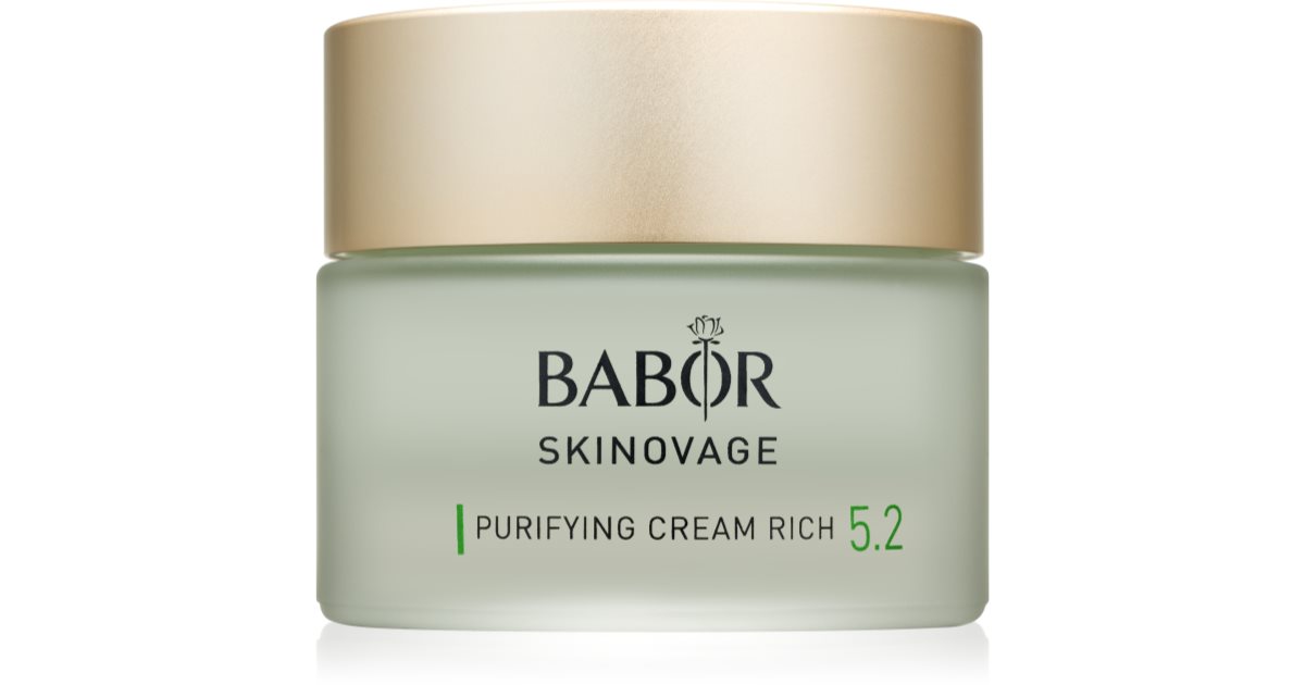 BABOR Skinovage Balancing Purifying crème nourrissante visage pour ...
