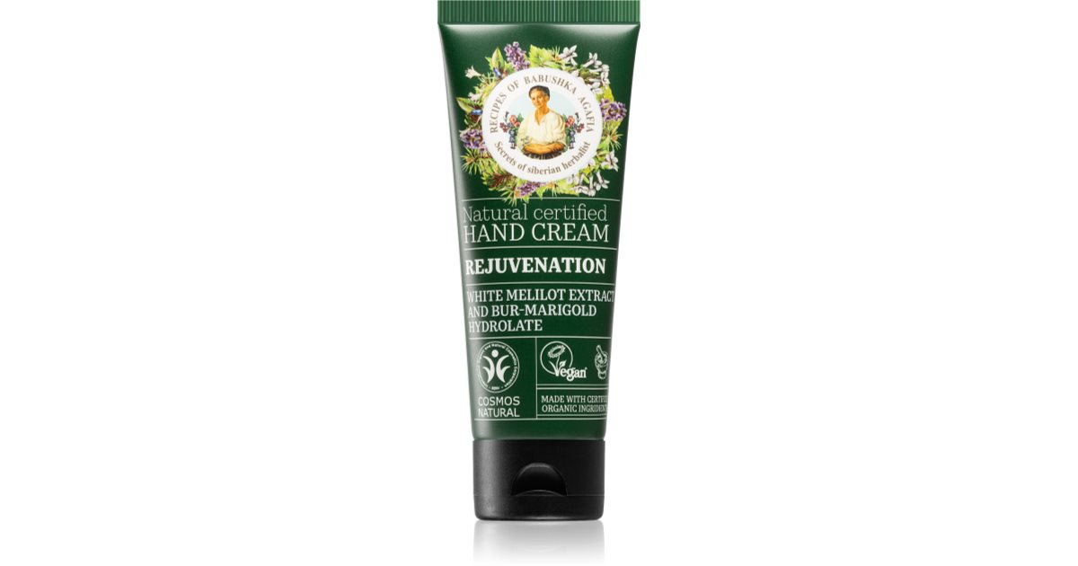 Babushka Agafia Rejuvenation crème rajeunissante mains | notino.fr