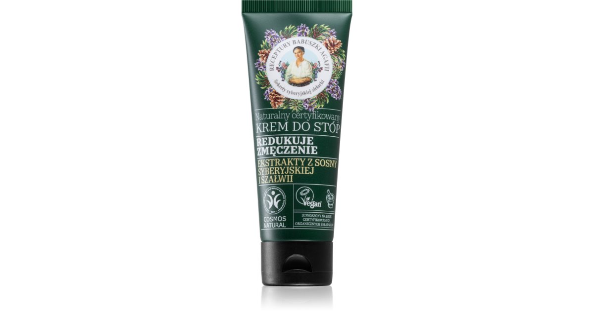 Babushka Agafia Anti Fatigue cream for tired feet | notino.co.uk