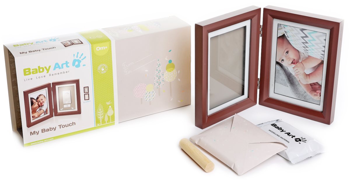 Baby Art My Baby Touch Simple Brown baby imprint kit | notino.co.uk