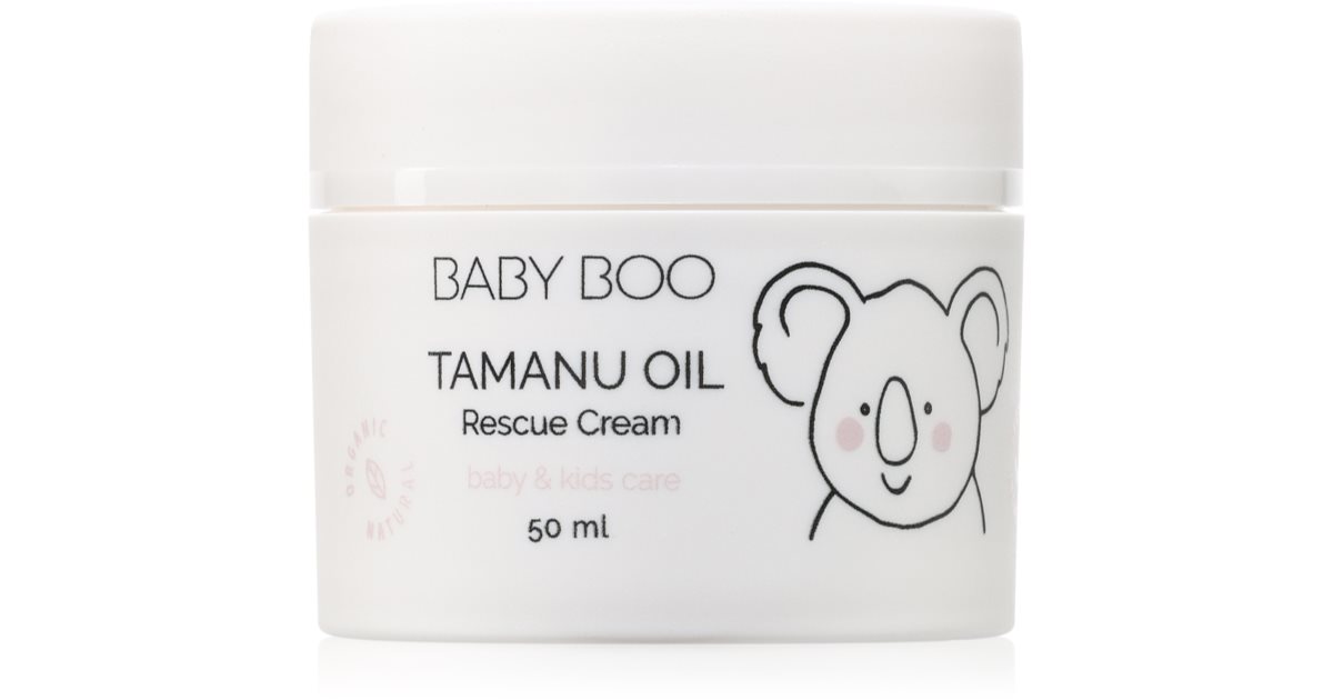 Baby Boo TAMANU OIL Rescue Cream успокояващ детски крем за деца от ...