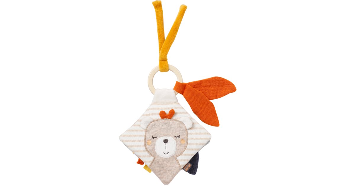 BABY FEHN fehnNATUR Soft Book Donkey & Teddy librito educativo en ...