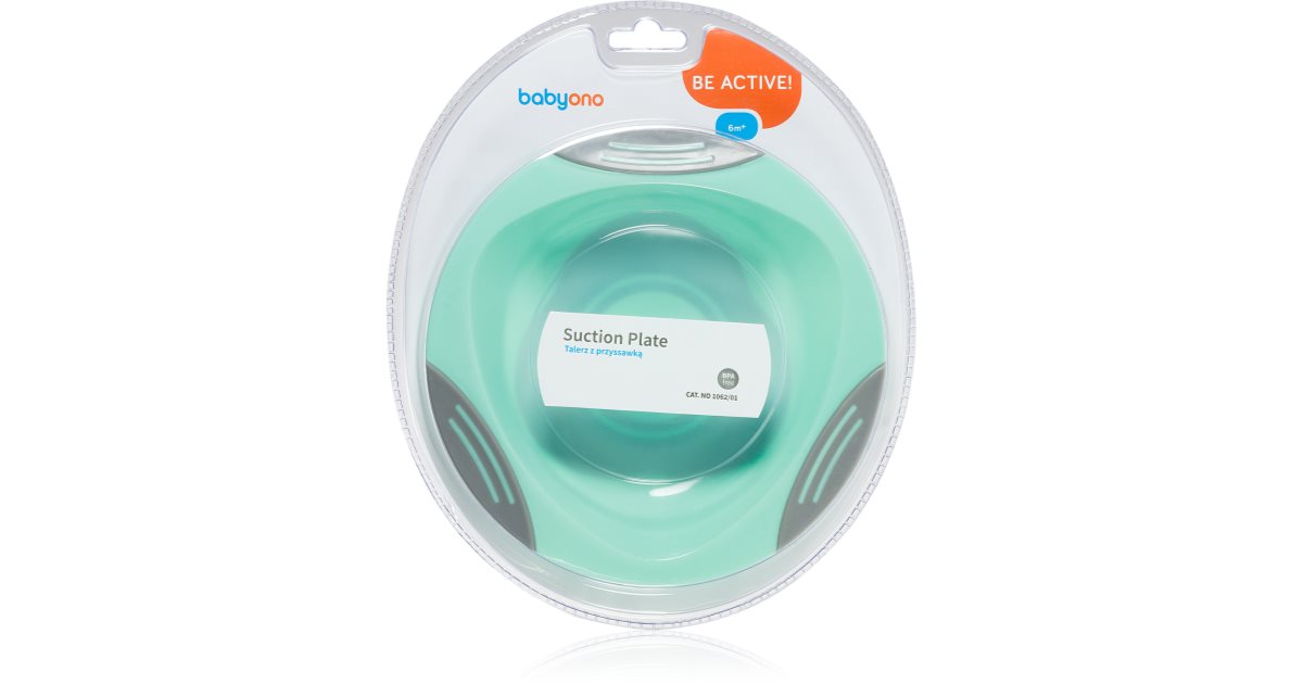 BabyOno Be Active Suction Plate plate with suction cup | notino.co.uk