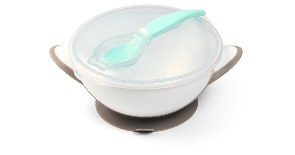 BabyOno Be Active Suction Bowl with Spoon dinnerware set for children ...