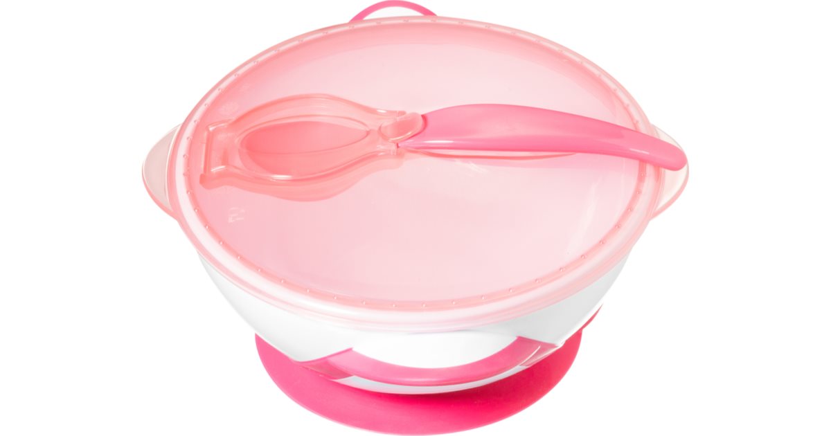 BabyOno Be Active Suction Bowl with Spoon set de vajilla para niños ...