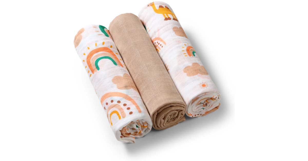 BabyOno Take Care Muslin Diapers cloth nappies | notino.co.uk