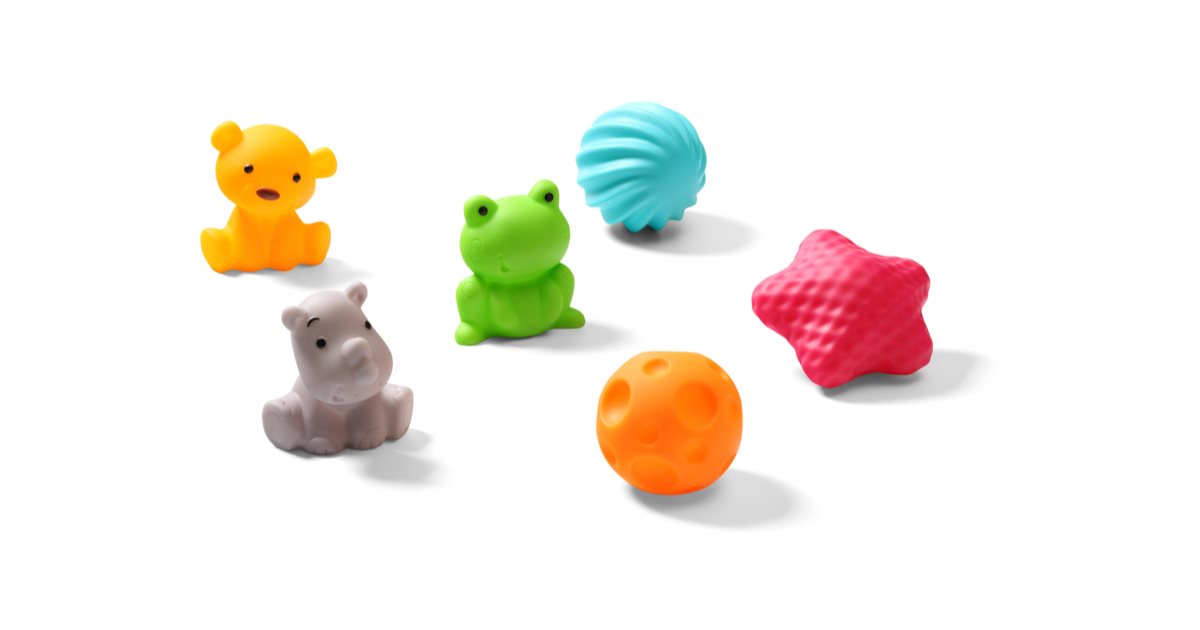 BabyOno Have Fun Sensory Balls minkšti sensoriniai kamuoliukai | notino.lt