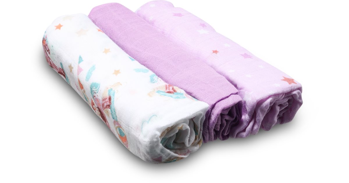 BabyOno Natural Bamboo Diapers Violet couches en tissu | notino.fr