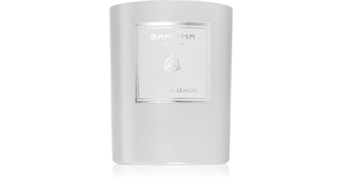 Bahoma London Ash Collection Sicilian Lemon vela perfumada | notino.es