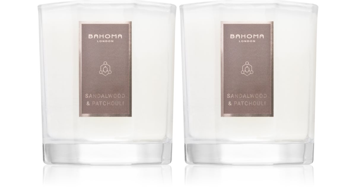 Bahoma London Octagon Collection Sandalwood & Patchouli gift set ...