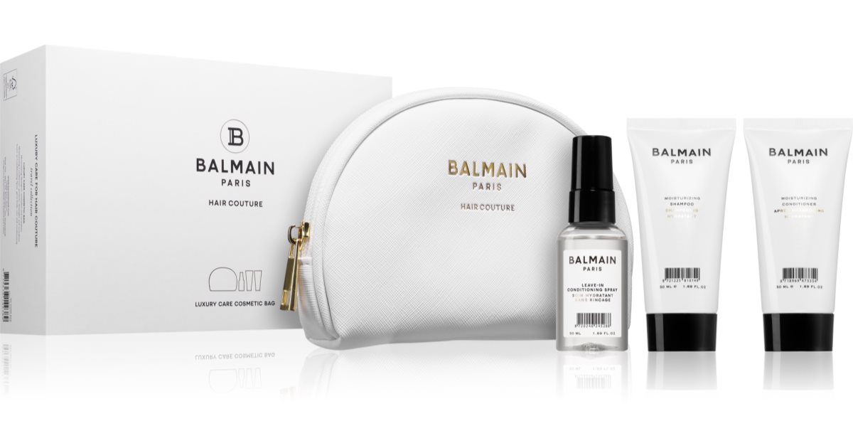 Balmain Hair Couture White Cosmetic Care Bag gift set for women ...