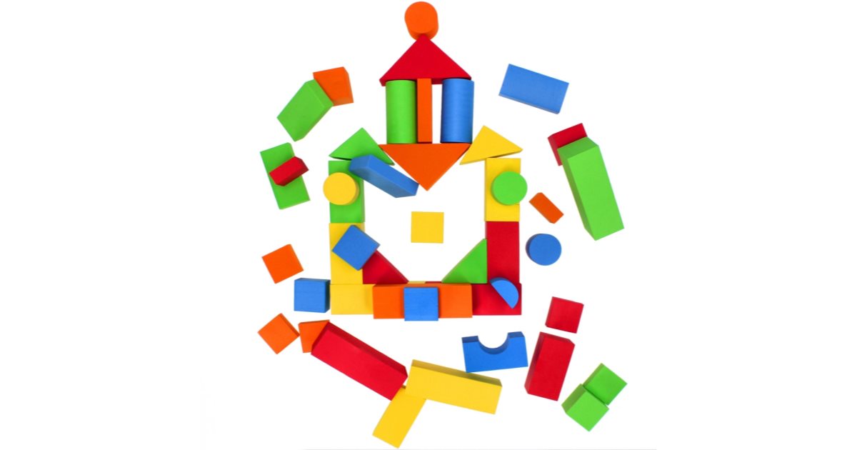 Bam-Bam Foam Blocks morbidi cubi sensoriali giocattolo | notino.it