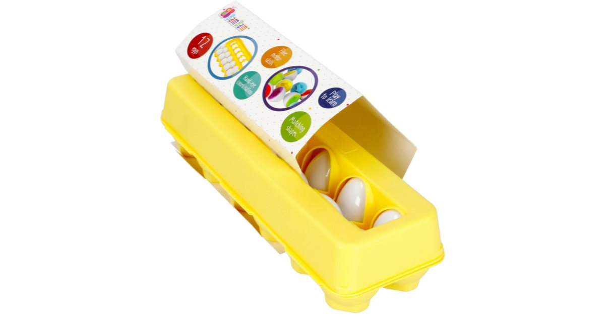 Bam-Bam Egg Shape Sorter Set activity puzzle toy | notino.ie