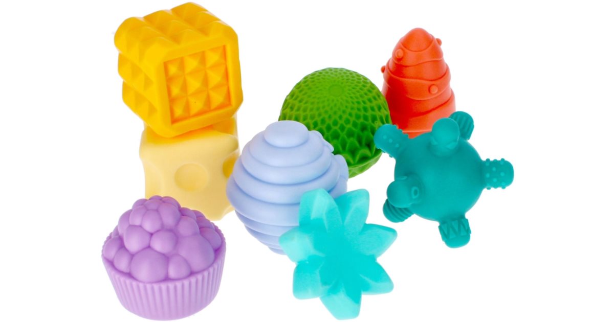 Bam-Bam Set of Textured Toys activity toy | notino.ie