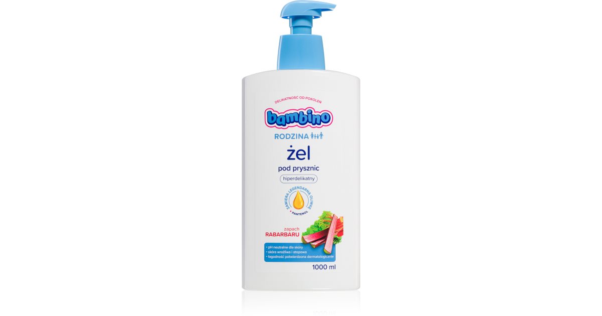 Bambino Family Rhubarb Silky Shower Gel | notino.ie