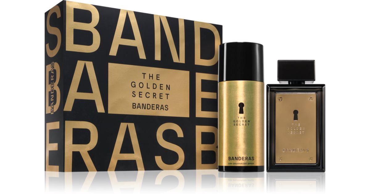 Banderas The Golden Secret Gift Set for men | notino.ie