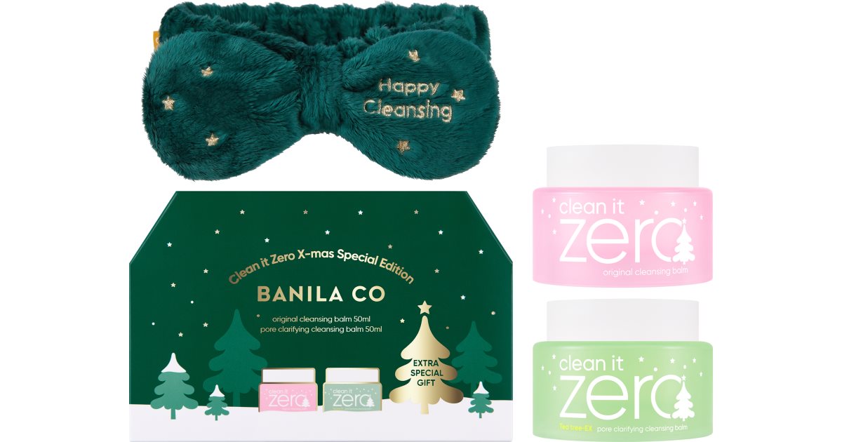 Banila Co. clean it zero X-Mas Special Edition Set Weihnachtsgeschenk-Set zur gründlichen ...