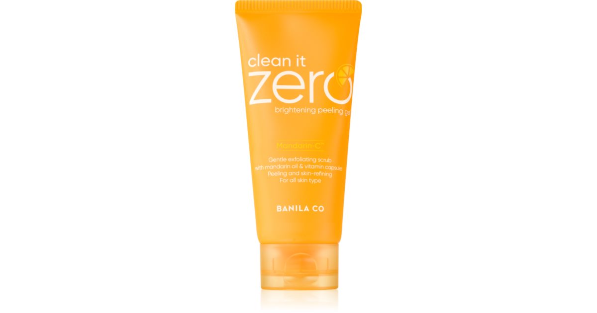 Banila Co. clean it zero Mandarin-C™ brightening Smoothing Peeling Gel ...