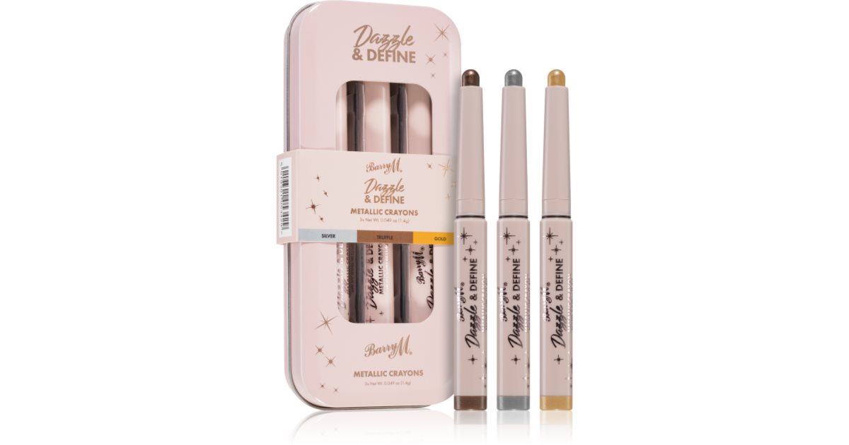 Barry M Dazzle & Define Metallic Crayon | Livrare rapida! | Notino.ro