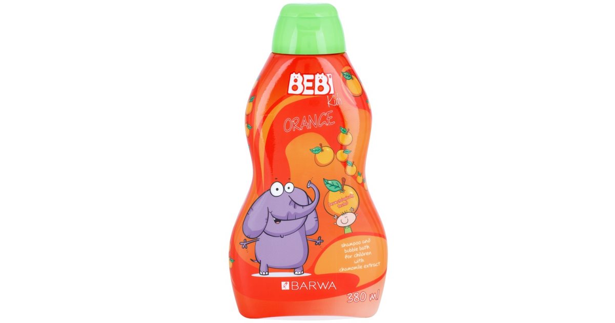 Barwa Bebi Kids Orange shampoo e bagnoschiuma 2 in 1 | notino.it