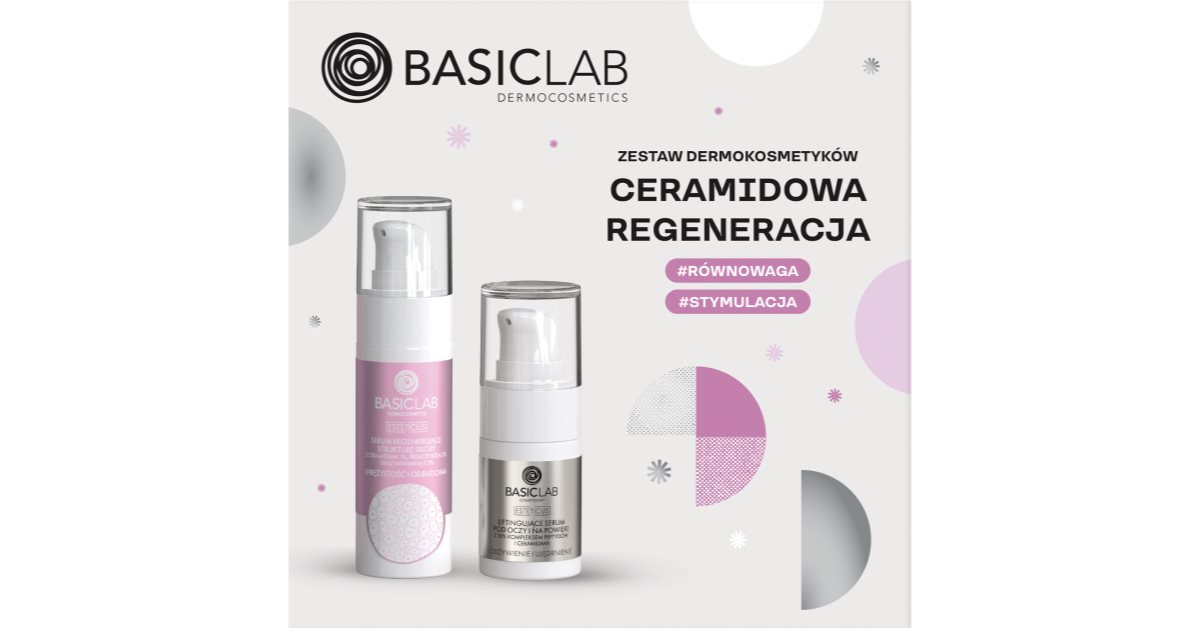 BasicLab Dermocosmetics Ceramide Regeneration lahjasetti ihon ...