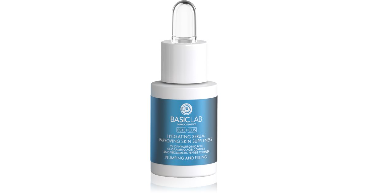 BasicLab Dermocosmetics Esteticus hydratisierendes Serum mit ...