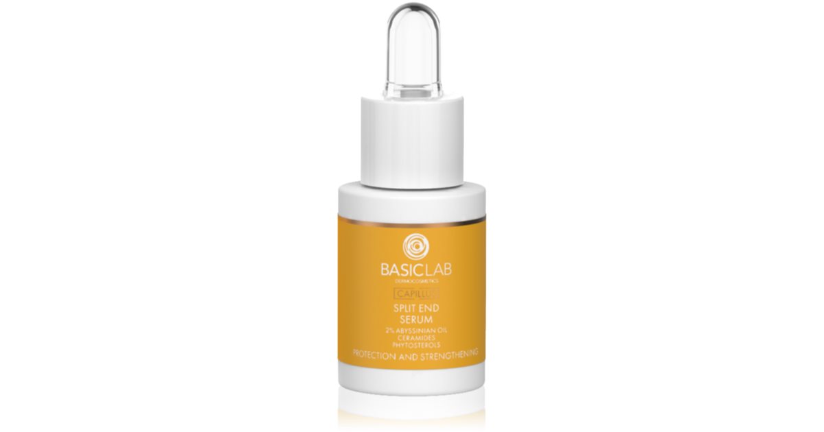 BasicLab Dermocosmetics Capillus Oil Serum for split hair ends | notino.ie