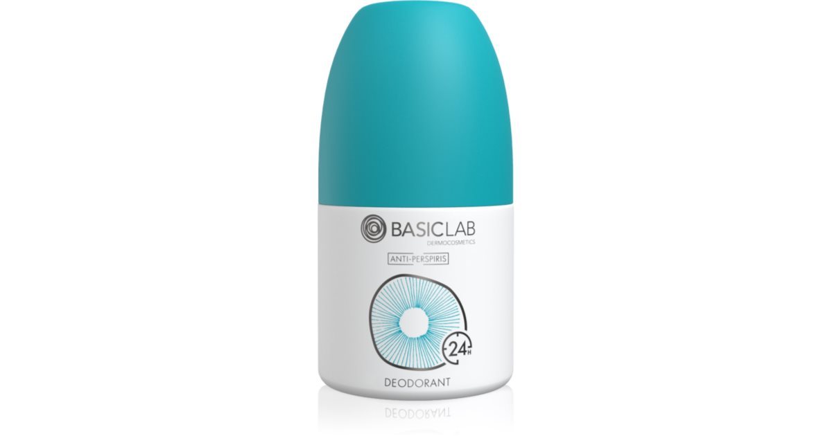 BasicLab Dermocosmetics Anti-Perspiris Roll-On Deodorant with 24-hour ...