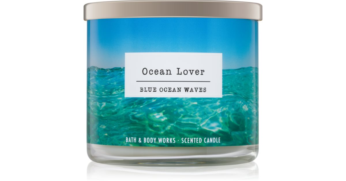 Bath & Body Works Waves scented candle I. Ocean Lover | notino.co.uk