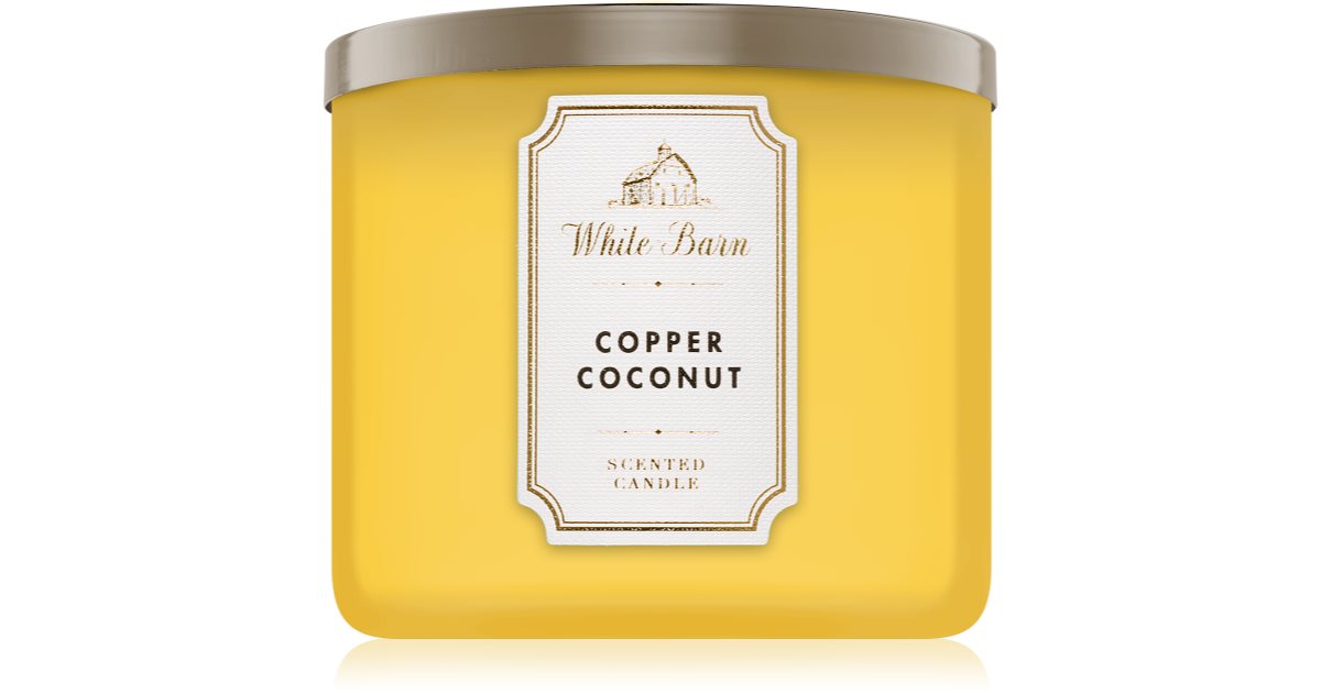 Bath & Body Works Copper Coconut scented candle I. | notino.co.uk