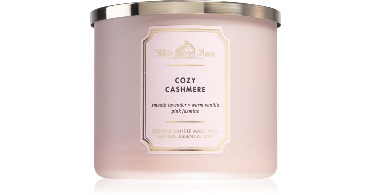 Bath & Body Works Cozy Cashmere kvapioji žvakė su eteriniais aliejais ...
