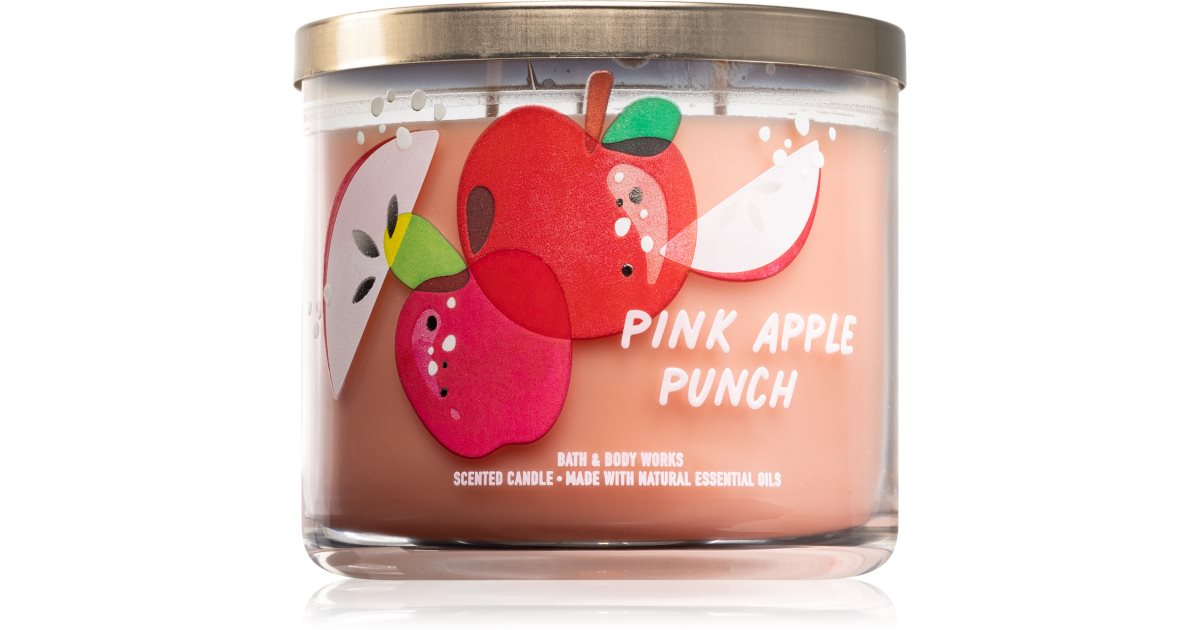 Bath & Body Works Pink Apple Punch vela perfumada | notino.es