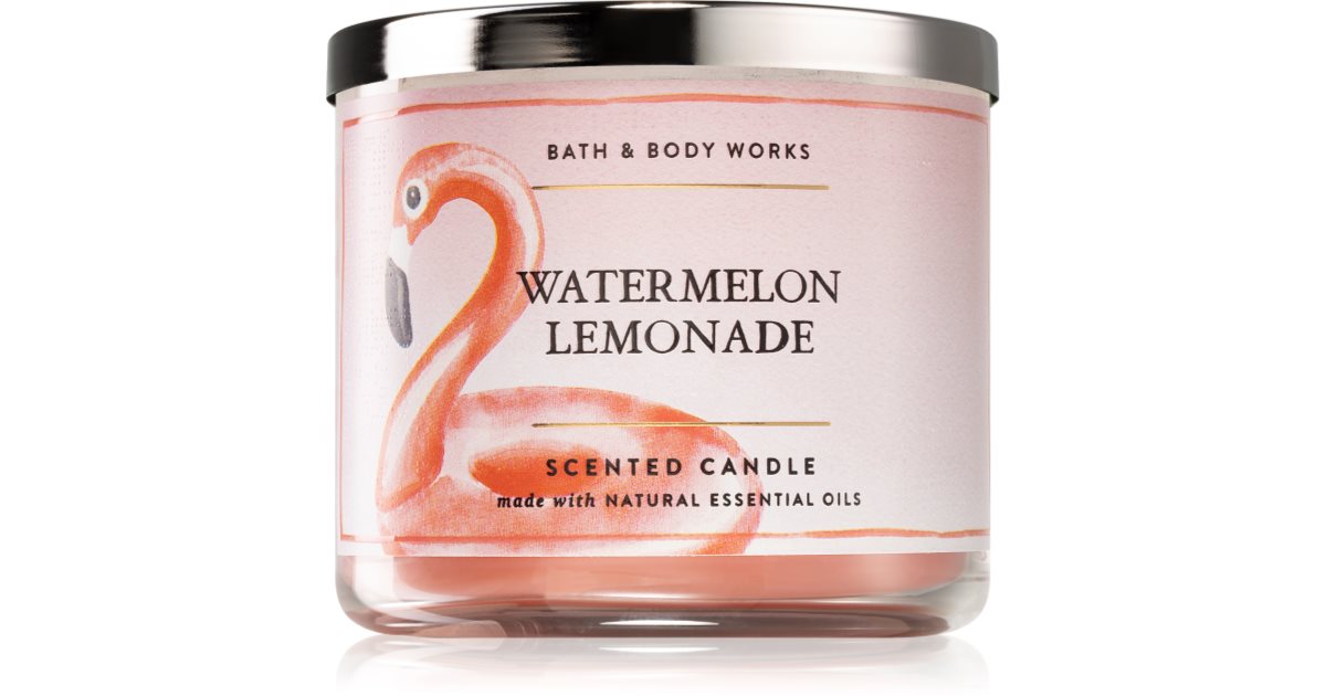 Bath & Body Works Watermelon Lemonade vonná svíčka | notino.cz
